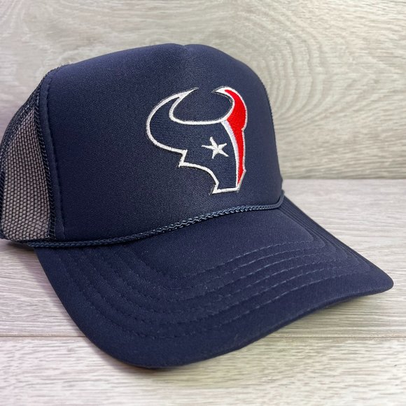 OTTO | Accessories | New Vintage Style Houston Texans Blue Trucker Hat ...